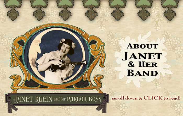 Janet Klein & Her Parlor Boys